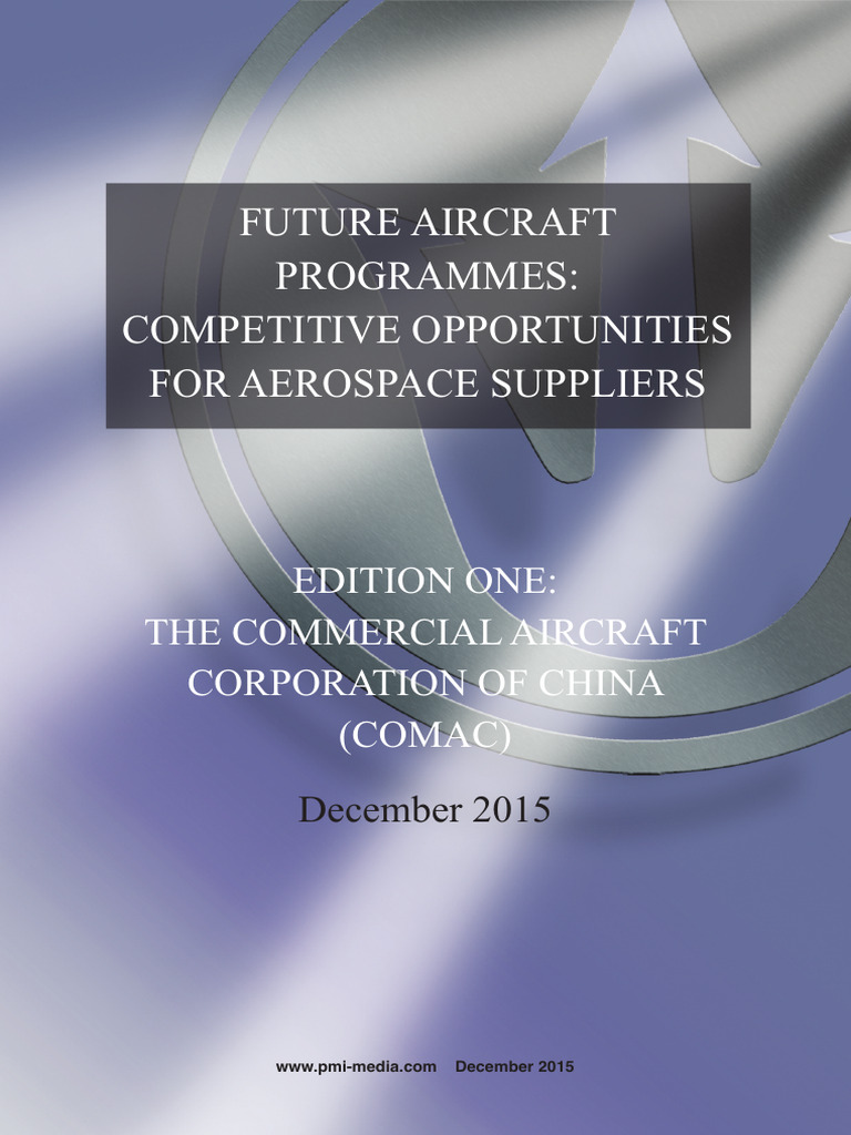 Future Aircraft Programmes. COMAC. November 2015. Sample | PDF ...