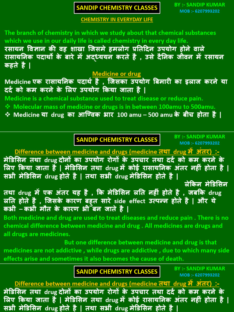 Chemistry in Everday Life | PDF