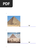 The Pyramids of Giza (Egypt) | PDF | Egyptian Pyramids | Ancient Egypt