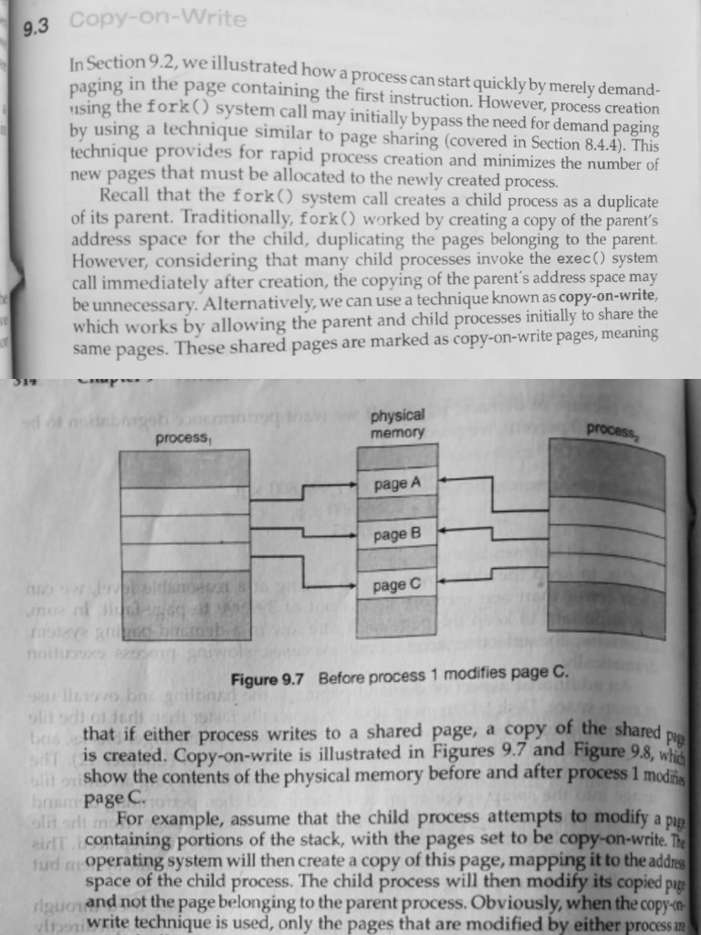 copy on write | PDF | Computing Platforms | Computing