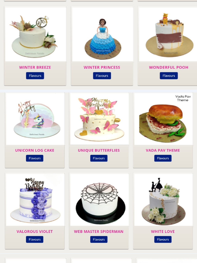 1 KG CAKE DESIGNS | PDF