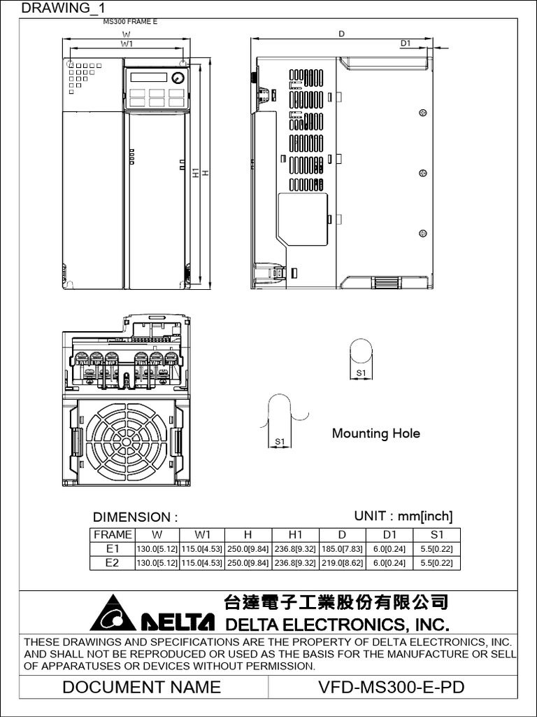 Delta Ia MDS Ms300-E D-2D 20220512 | PDF
