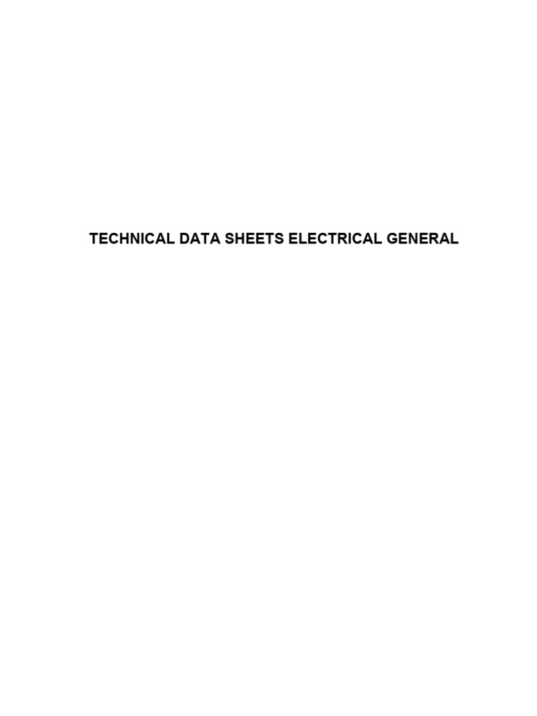 technical details control panel | PDF | Power Supply | Relay
