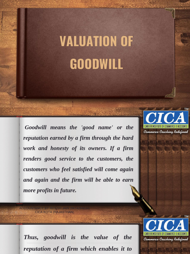 Valuation of Goodwill - Theory | PDF | Valuation (Finance) | Goodwill ...
