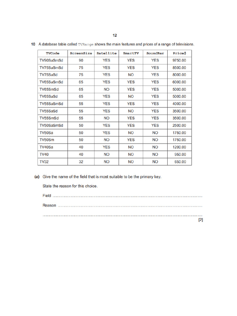 Database Revision | PDF