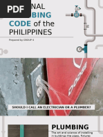National Plumbing Code of The Philippines | PDF | Pipe (Fluid Conveyance) | Plumbing
