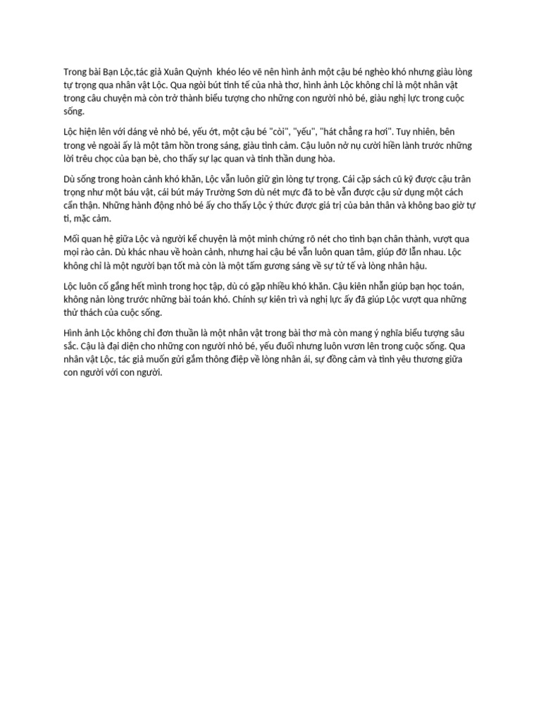 Trong Bài B N L C | PDF