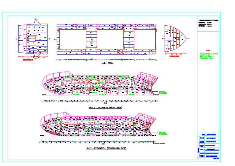m.v 35.Shell Expension Drawing | PDF