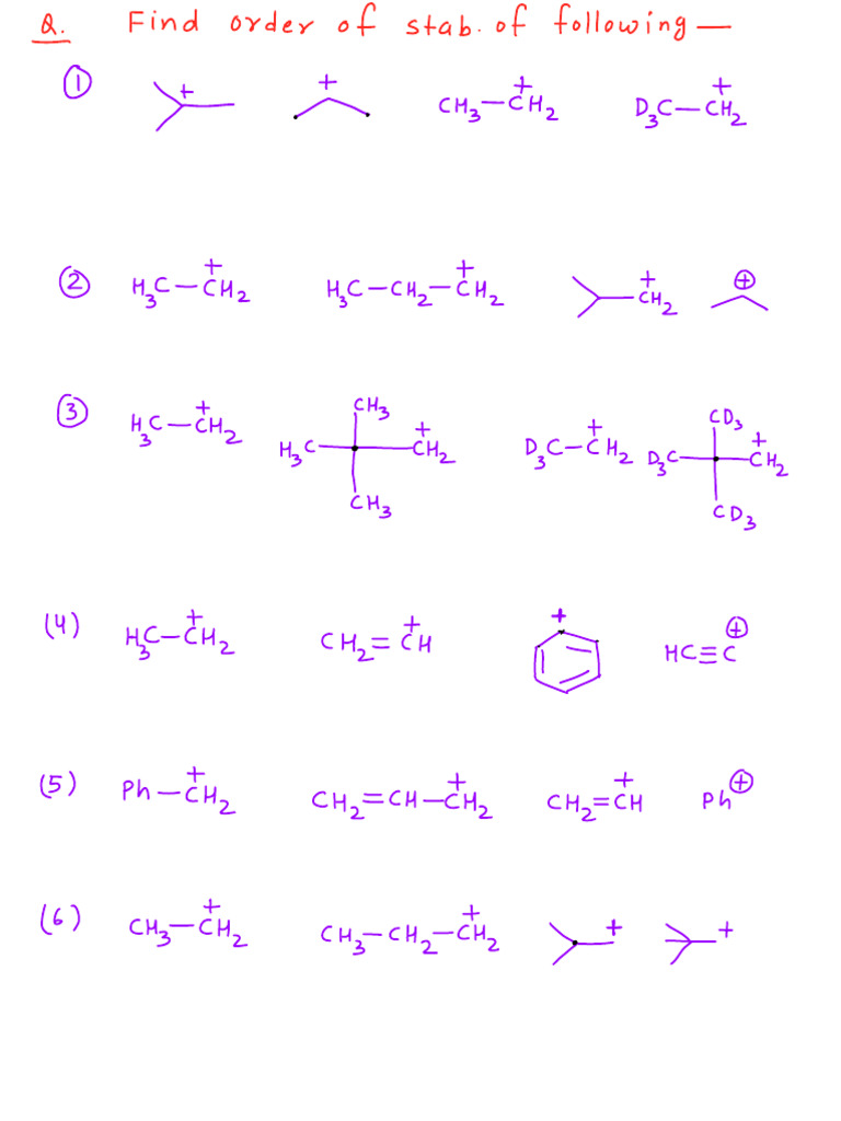 Stability Order of Chemical Compounds | PDF