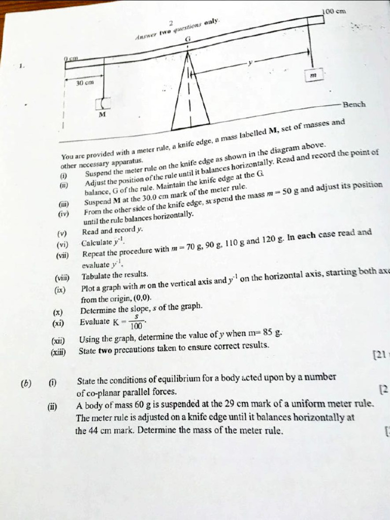 Physics (Practical) (Alt C) - WASSCE 2024 | PDF