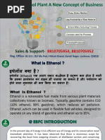 10KLPD Ethanol Plant Report | PDF | Ethanol