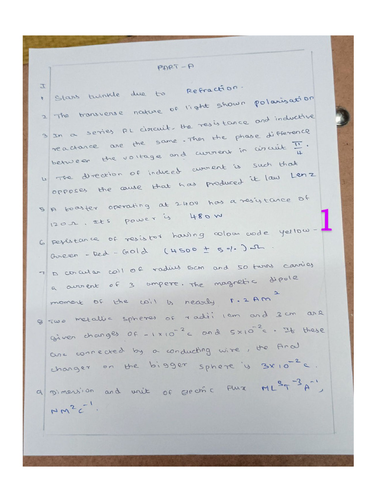 Physics Assignment | PDF