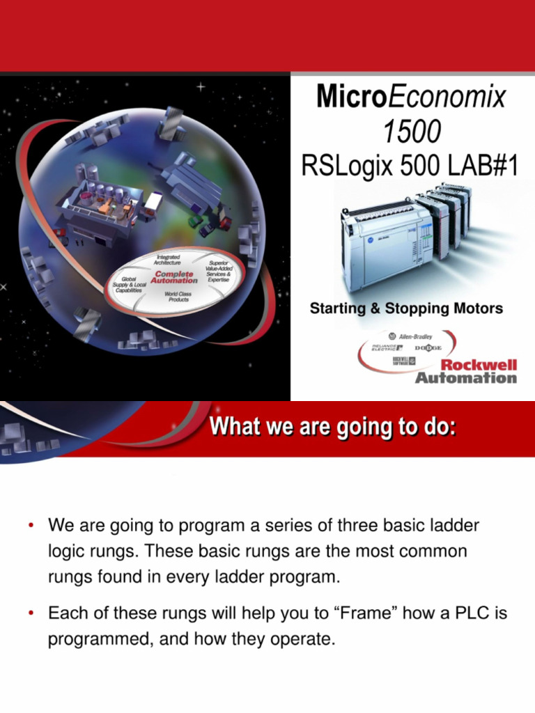 MicroLogix 500 LAB | PDF