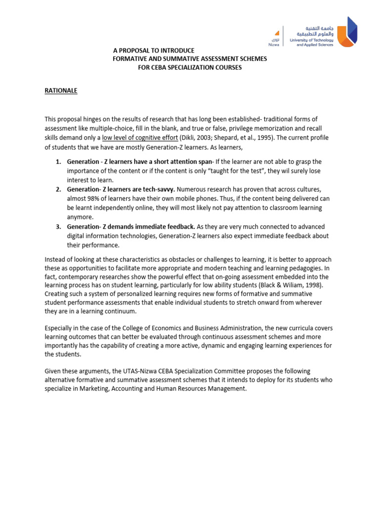 Marketing Specialization Continuous Assessment | PDF | Educational ...