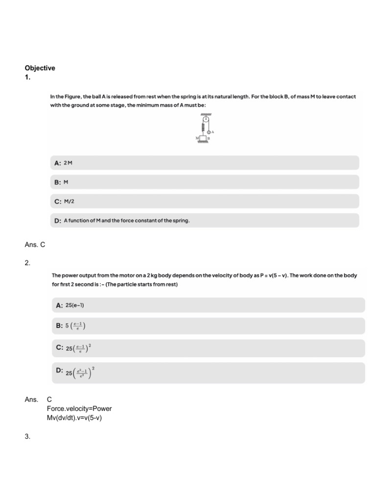 Physics Problem Set Solutions | PDF | Electronvolt | Metrology