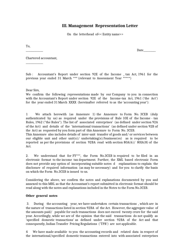 MRL For Transfer Pricing | PDF | Accounting | Economies