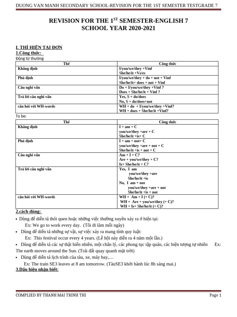 DC Hki Anh 7 nh2020 2021 | PDF