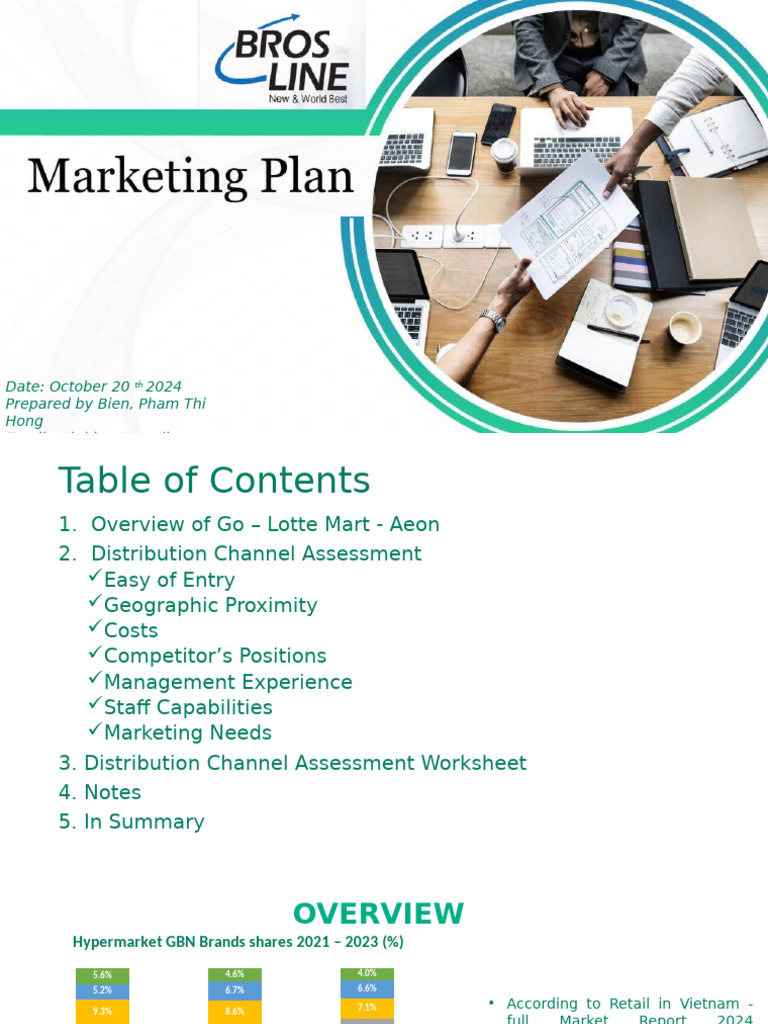 Distribution Channel Assessment (Submitted) | PDF | Retail | Marketing
