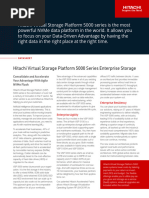 Hitachi Virtual Storage Platform One Block Datasheet | PDF | Data ...