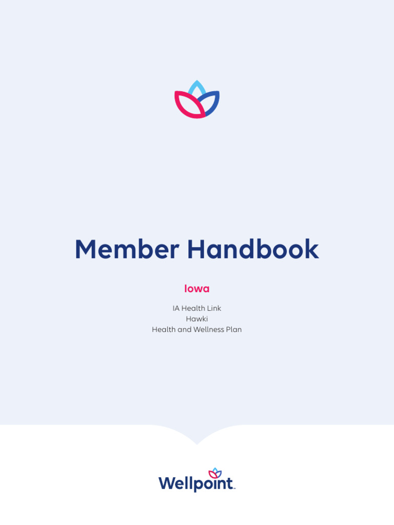 Iowa Health Link Member Handbook | PDF | Physical Examination | Medicaid