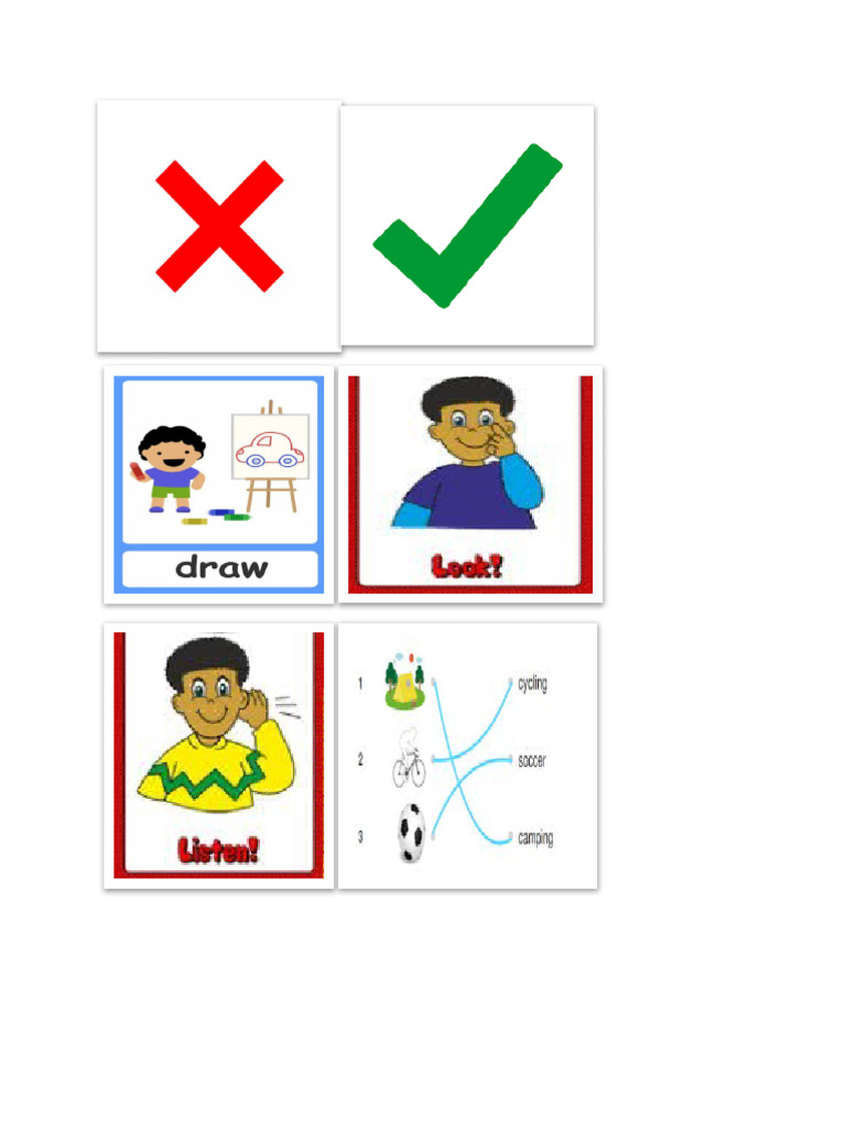 Action Verbs Flashcards Unit 1 | PDF