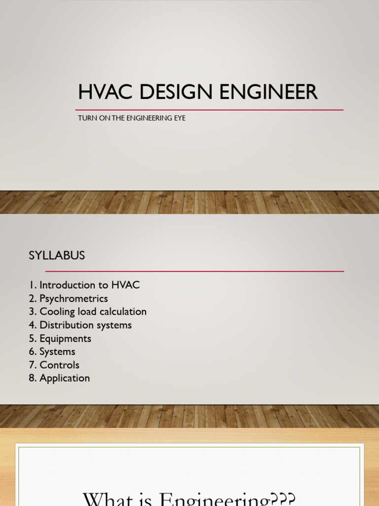 HVAC Design for Engineers | PDF | Heat Transfer | Air Conditioning