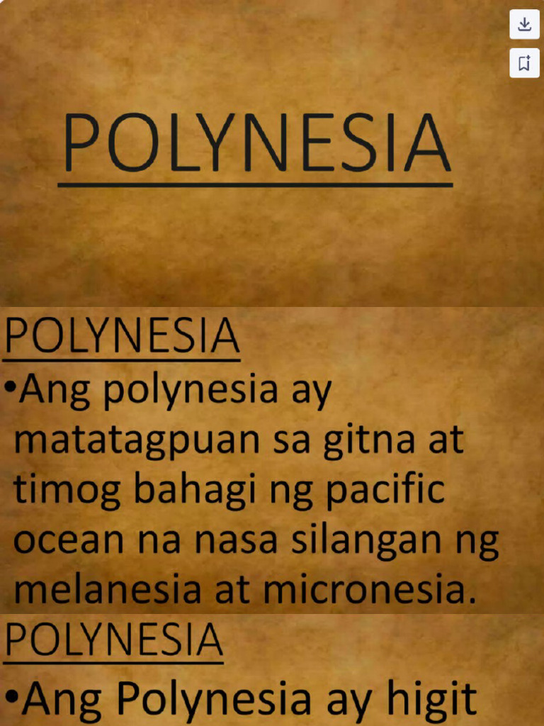 POLYNESIA | PDF