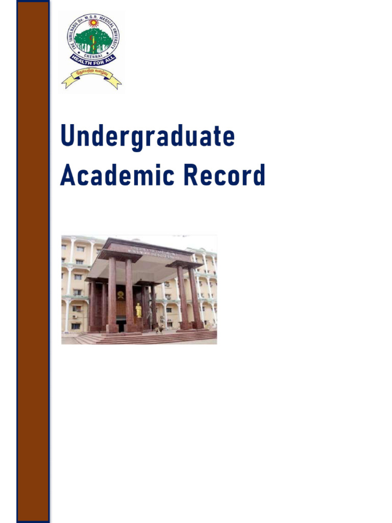 General Medicine Academic Record Guide | PDF | Patient | Learning