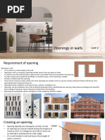 Designing Openings in Masonry Walls | PDF | Masonry | Wall