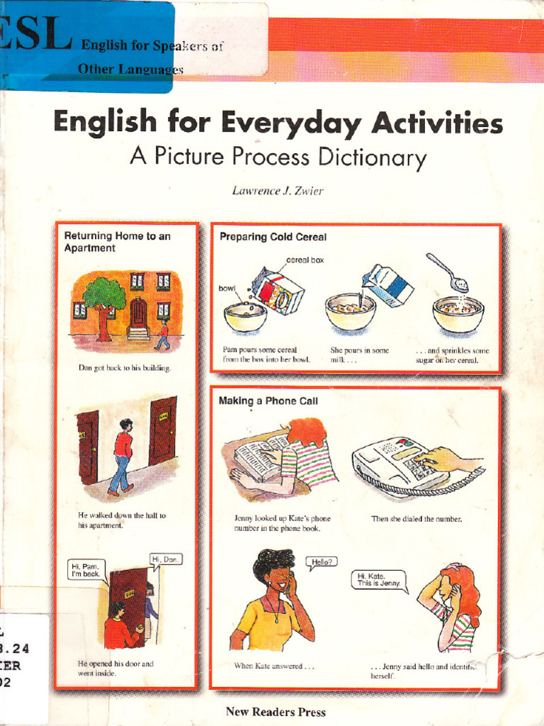 English For Everyday Activities - 1-10 | PDF