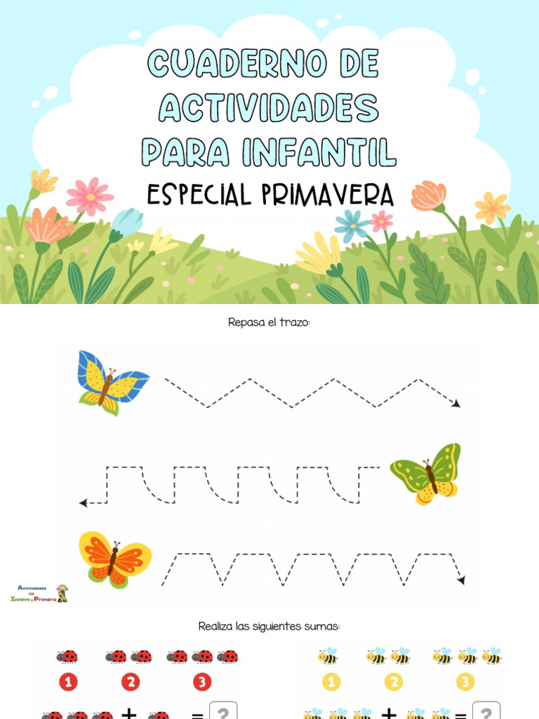 Cuaderno-Infantil-primavera | PDF