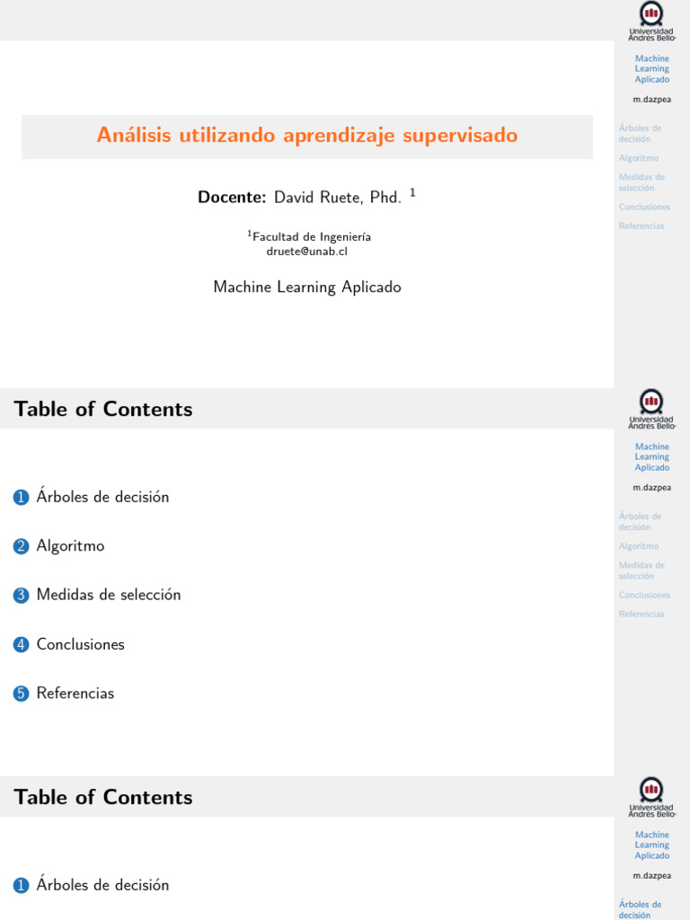 Árboles de Decisión en Machine Learning | PDF | Matemáticas Aplicadas | Algoritmos y Estructuras ...