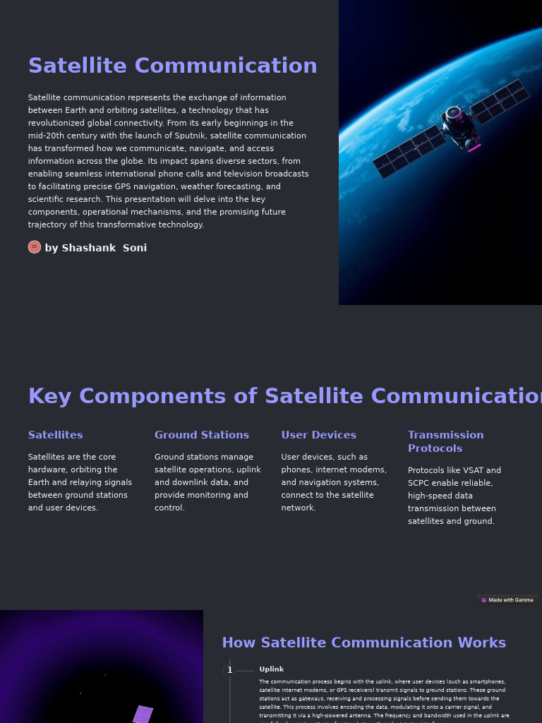 Satellite Communication | PDF | Satellite | Communications Satellite