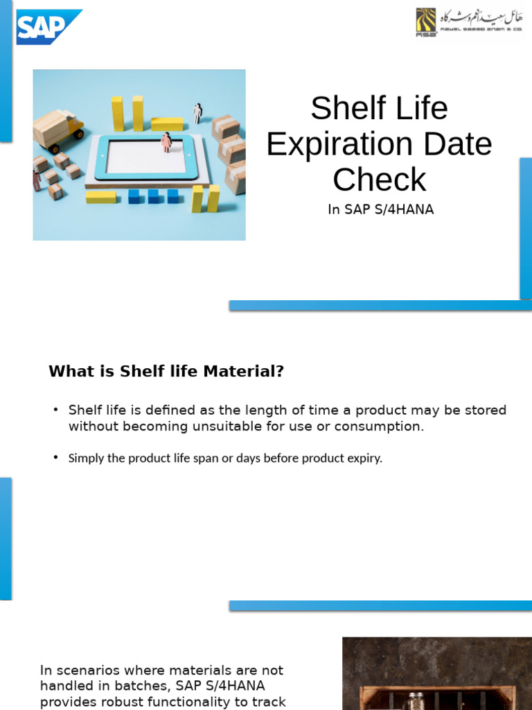 Shelf Life Expiration Date Check | PDF | Shelf Life | Computing