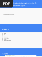 (IBDP English B HL) - Text Type | PDF | Cognition | Human Communication
