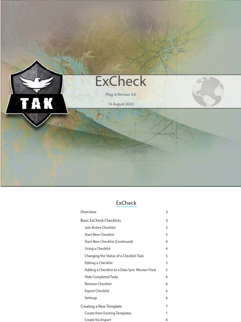 WinTAK - ExCheck User Guide 3.0 | PDF | System Software | Computing