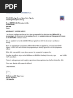 UNZA 2026 Undergraduate Application Form | PDF | University And College ...