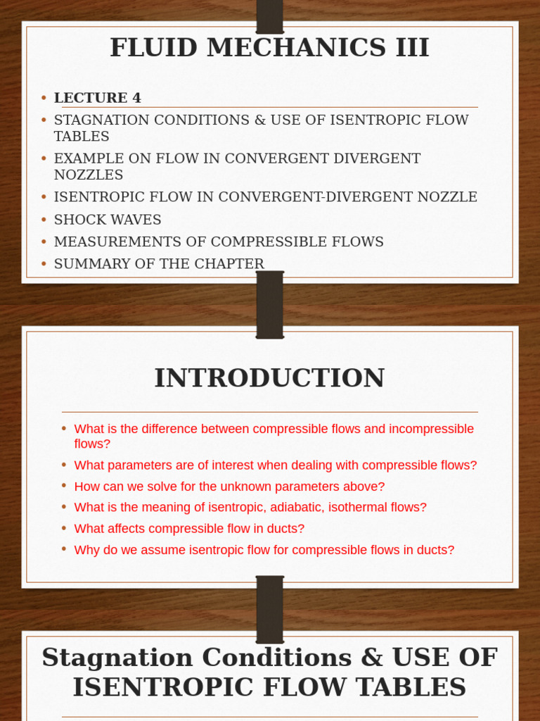 Lecture 5 Compressible Flow Slides 2 | PDF