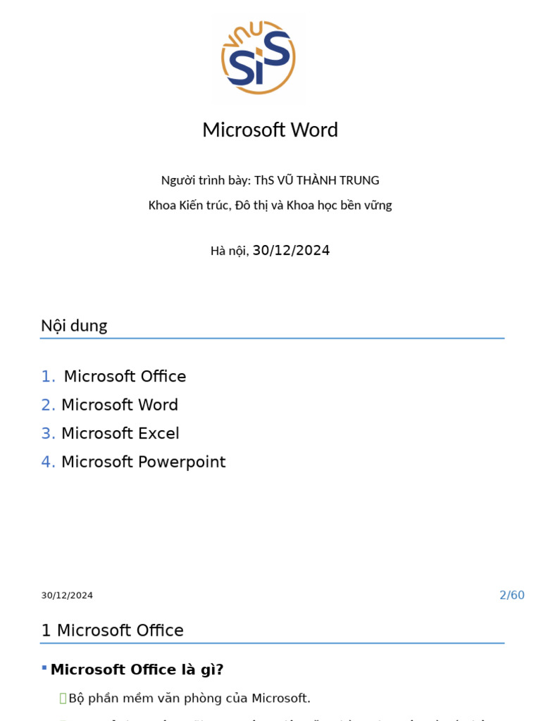 Chap4 - Tin học văn phòng - Word | PDF