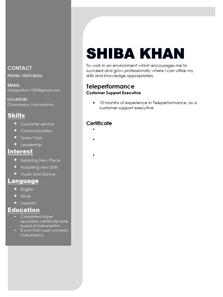 SHIBA KHAN | PDF