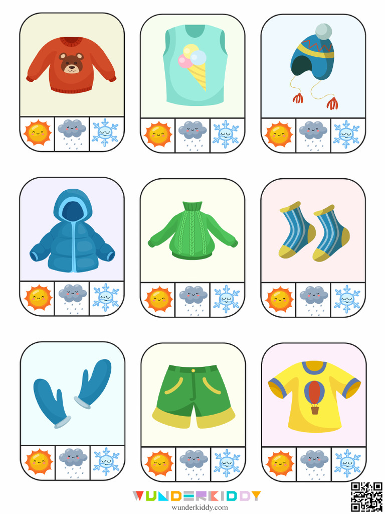Wunderkiddy Clothes and Weather | PDF
