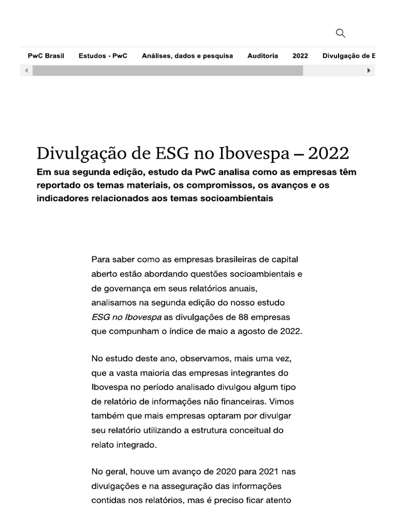 ESG PWC | PDF