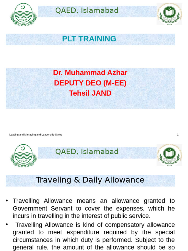 Punjab TA/DA Rules and Rates 2023 | PDF | Hotel | Transport