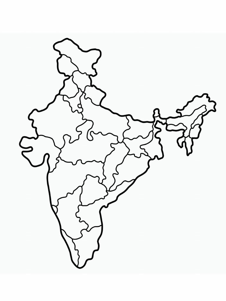 Indian Map | PDF