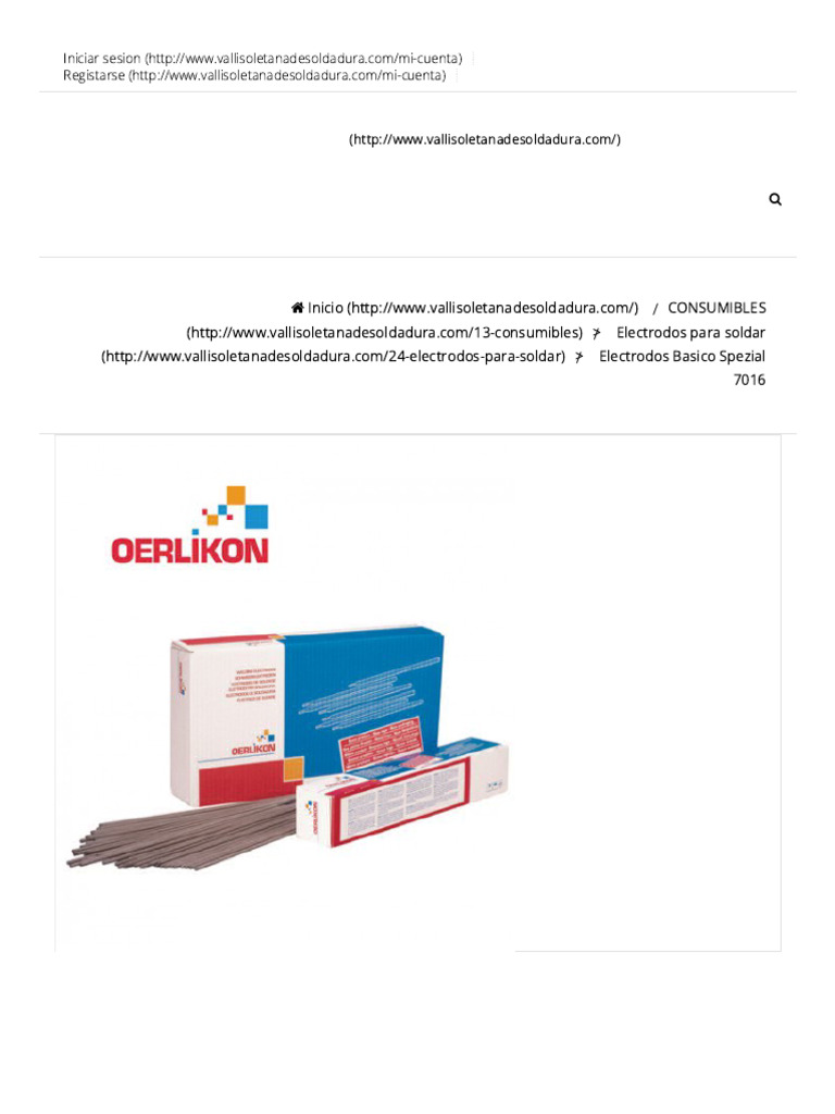 Electrodos Citofix Oerlikon | PDF | Soldadura | Construcción