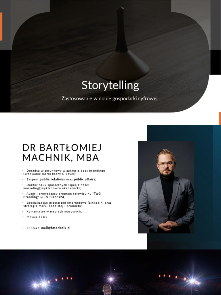 UNS Storytelling - DR B. Machnik | PDF