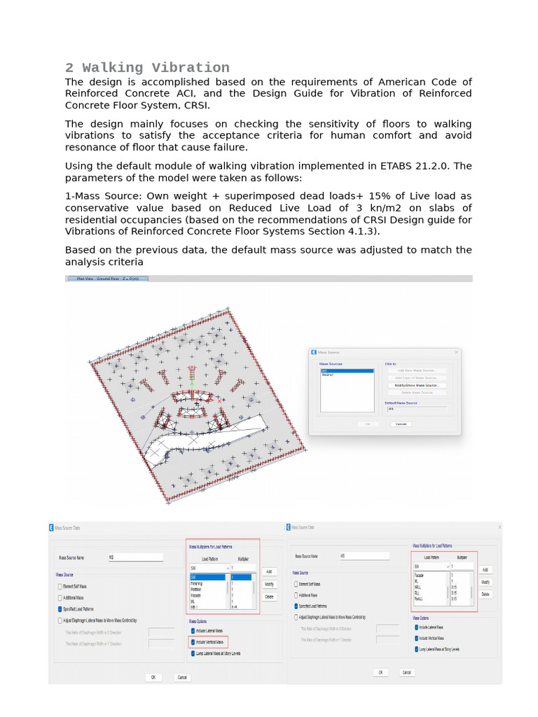 2 Walking Vibration | PDF