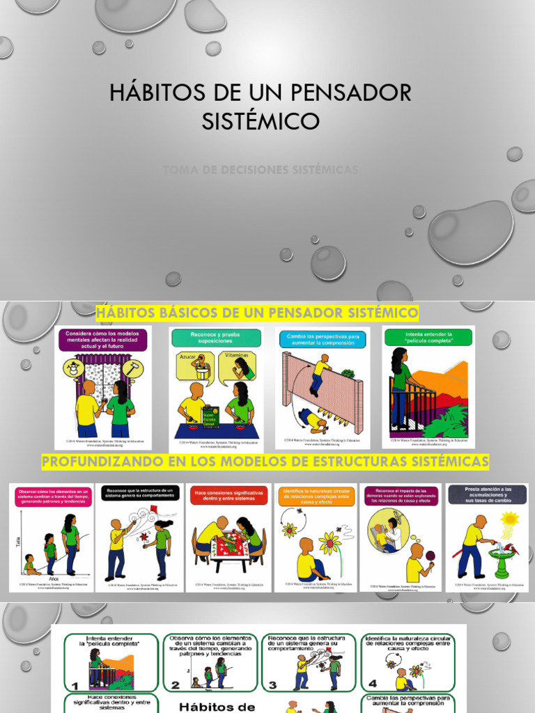 4.2- HÁBITOS DE UN PENSADOR SISTÉMICO - Toma de decisiones sistémicas | PDF | Software | Soporte ...