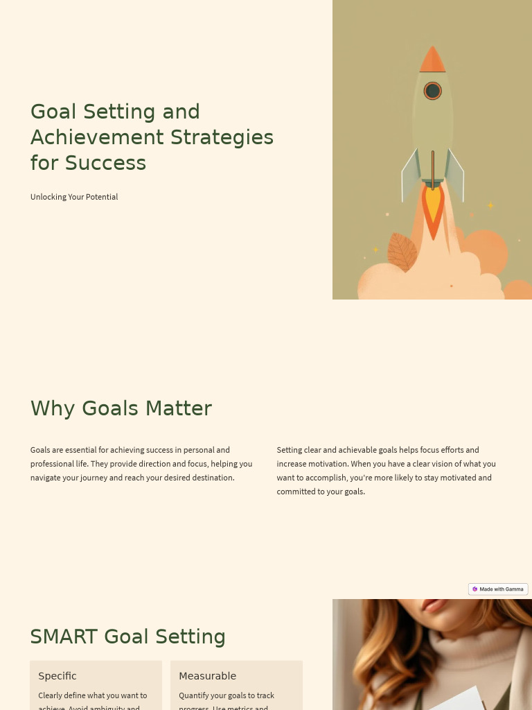 Effective Goal Setting for Success | PDF | Goal Setting | Goal