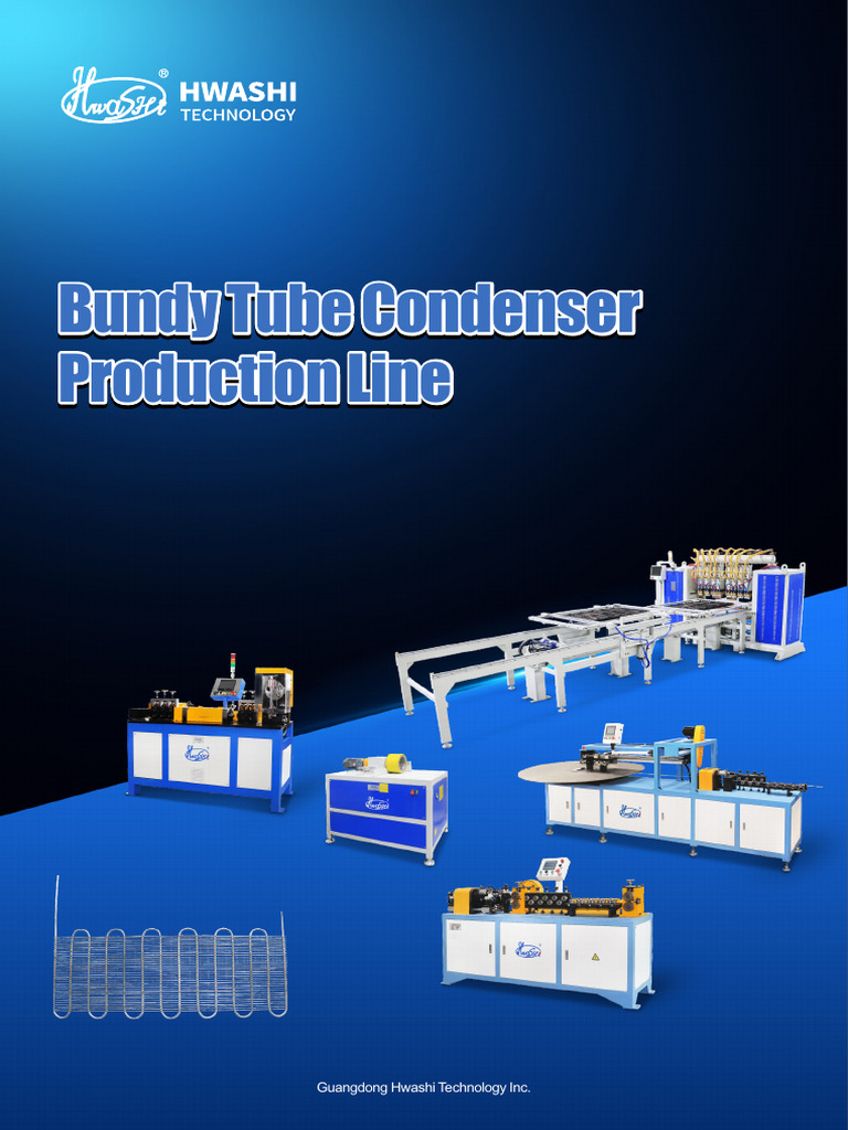 Refrigerator Condenser Production Line Catalogue | PDF
